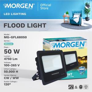 Jual Morgen LED Flood Light Grand 50W 6500K/3000K - Jakarta Pusat - RMB ...