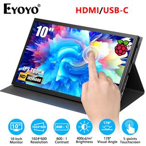 Jual Eyoyo 10 Inch Mini HDMI Portable Monitor for Laptop/PC/Banana Pi ...