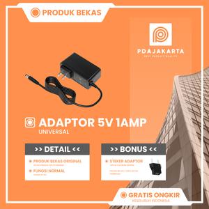 Jual Adaptor 5V-1Amp Untuk Router/Modem/Decoder Universal Bekas ...