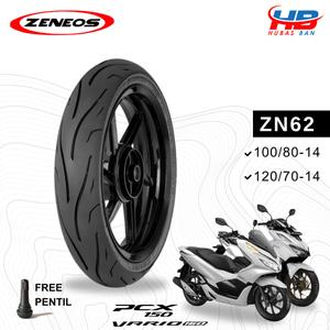 Jual Ban Motor PCX 150 Vario 160 Zeneos Zn62 Ring 14 Depan Belakang 100 ...