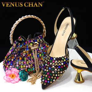 Jual Venus Chan 2023 New INS High-Heeled Pointed Toe Wedding Shoes ...
