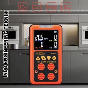 Jual Gas Detector Sertifikat Kalibrasi CO O2 H2S LEL Smart Sensor ...