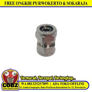 Jual S 16 x 1/2 IN / FIDEM Sok Selang Pex Drat Dalam Ke Pipa Stainless ...