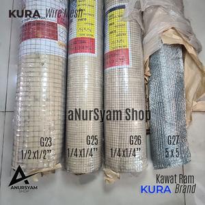 Jual Wire Mesh 1/2" x 1/2" G23 Meteran Kawat Ram Galvanis - Kota Medan ...