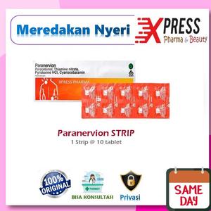 Jual XPRESS ! paraNERVION STRIP isi 10 Tablet Obat Nyeri Sakit Pinggang ...
