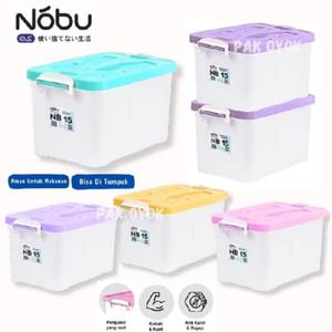 Jual Nobu Container Box 15 liter ( Putih ) / Box Storage / Kotak ...