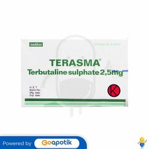 Jual TERASMA 2.5 MG BOX 100 TABLET - Jakarta Timur - Apotek Arjuna ...