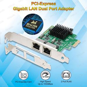 Jual PCI Express / PCIE Gigabit LAN Adapter 1000Mbps Ethernet Card RJ45 ...