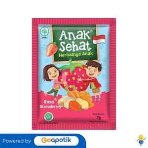 Jual JAMU ANAK SEHAT RASA STRAWBERRY 7 GRAM BOX 10+1 SACHET - Kota ...