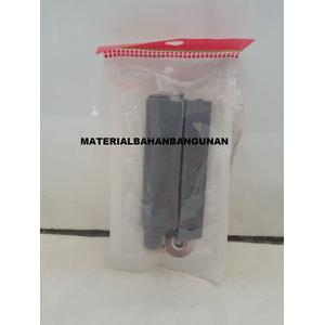 Jual Tip On Besar 8 cm Twin Abu Push Open Magnet Lemari Pintu Furniture ...