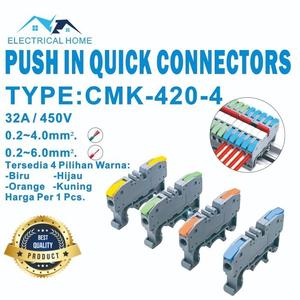 Jual Connector cable Konektor Kabel 2 Pin CMK-420-4 Terminal 2Kabel ...