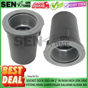 Jual Fitting Abu Abu Kuningan Saluran Aliran Air Sok Drat Dalam Faucet ...