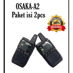 Jual HT Osaka A2 2 Pcs Handy talky mini Walkie talkie suara super ...