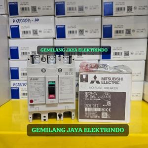 Jual MCCB MITSUBISHI NF125-CV 3P 100A 10KA NO-FUSE BREAKER MITSUBISHI ORIGINAL JAPAN - Jakarta ...
