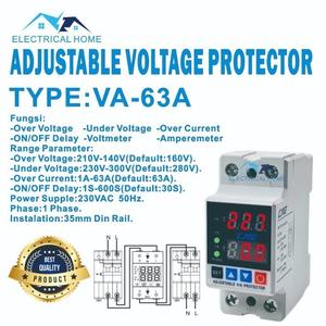 Promo AVP-63 220VAC 63A ADJUSTABLE VOLTAGE PROTECTOR - Kota Surabaya - Electrical Home | Tokopedia