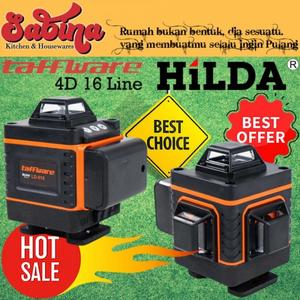 Jual Laser Level Self Leveling 4D 16 Line Remote Alat Ukur Konstruksi ...