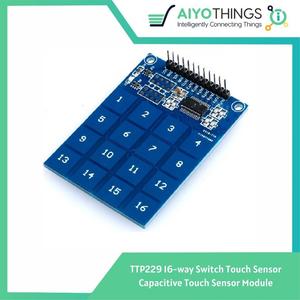 Jual TTP229 16-way Switch Touch Sensor Capacitive Touch Sensor Module ...