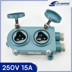 Jual IMPA 792831 Watertight Socket Receptacle 2M (15A) 3 Pin 250V ...