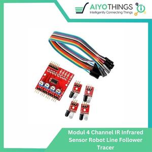 Jual Modul 4 Channel IR Infrared Sensor Robot Line Follower Tracer ...