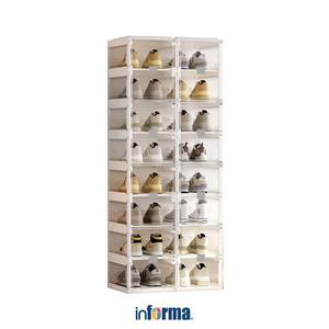 Promo Informa Brooklyn Rak Sepatu 8 Tingkat - Putih Shoe Rack Organizer ...