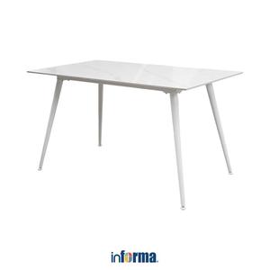 Promo Informa Emory Meja Makan - Putih Dining Table Dinner Table Meja ...