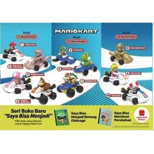 Jual Mainan Happy Meal McDonalds McD Mariokart 2024 Mario Pink Gold ...