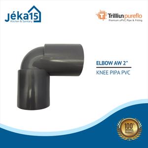 Jual Trilliunpureflo Elbow AW 2 inch | Keni Pipa | Knee Pipa PVC 2 inch ...