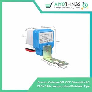 Jual Sensor Cahaya ON-OFF Otomatis AC 220V 10A Lampu Jalan/Outdoor Tipe ...