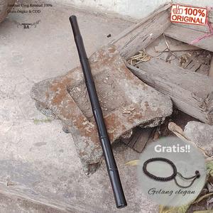 Jual Tongkat Toya kayu galih kelor model ukir bambu - 1 meter - Kab ...