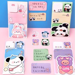 Jual Sticky Note Cartoon 4in1 isi 100 Lembar Catatan Motif Kartun ...