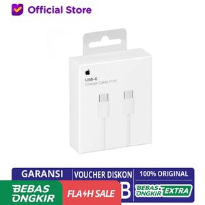 Promo Apple USB-C to USB C Cable (2 m) (1 m) Original For iPhone iPad ...