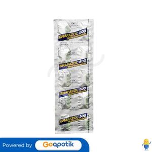 Jual GRAFAZOL 500 MG STRIP 10 KAPLET - Kota Bandung - Apotek Apollo ...