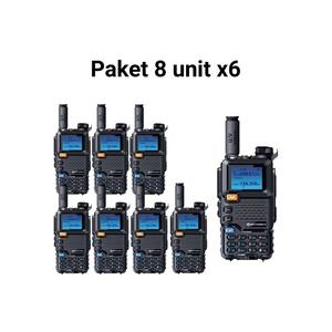 Jual 8 unit walkie talkie motorola x6 Radio HT high power 10w jarak up ...