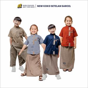 Jual Hoofla - New Koko Setelan Sarcel Anak - Terracotta, XS - Kab ...