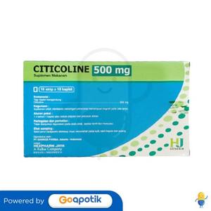 Jual CITICOLINE HEXPHARM 500 MG BOX 100 KAPLET - Kota Medan - Apotek ...