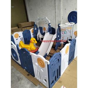 Jual (DE)Set playground pagar ayunan prosotan 6 in 1 lengkap Free ...