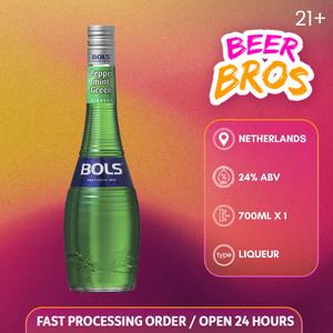 Jual Bols Peppermint Green Liqueur 700ml - Jakarta Barat - BEER BROS ...
