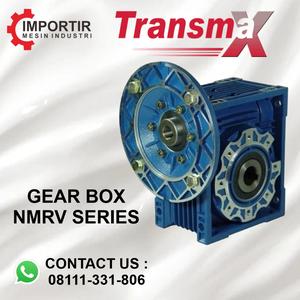 Jual Gearbox worm gear Transmax NMRV 110 RATIO 1:7.5 - 1:100 GEAR BOX ...