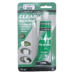 Jual Lem Silikon Handsome 85 Gram / Silicone Sealant Lem Kaca Besar ...