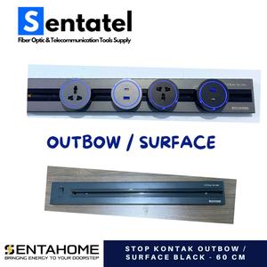 Jual SENTAHOME - Stop Kontak Meja Rell Rel Inbow Outbow Grey Black 60 ...