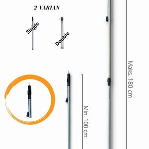 Jual Eiger Official Adventure - Tiang Flysheet Teleskopik Aluminium ...