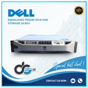 Jual Dell EqualLogic PS6100 ISCSI SAN Storage 24 Bay - Kab. Bogor ...