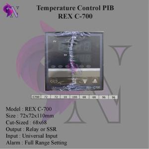 Jual PID Rex RKG C700 Rex-C700 Output SSR 220V AC 0-400C 400C Module Modul Digital Temperature ...