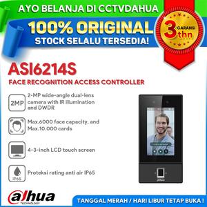 Promo DAHUA ASI6214S FACE RECOGNITION ACCESS CONTROLLER - Jakarta Utara - CCTVDahua | Tokopedia