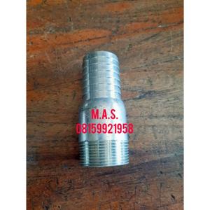 Jual King Nepel Sambungan Selang Besi Nepel Selang 8 in Drat NPT Pipa ...