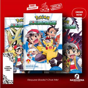 Jual komik / Manga Pokémon Journeys, Vol 1-4 (English) - 1 - Kota Depok ...