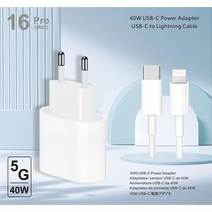 Jual Charger 16 Pro Max PD35w USB- C to Lightning model 5G - Adaptor 16 ...