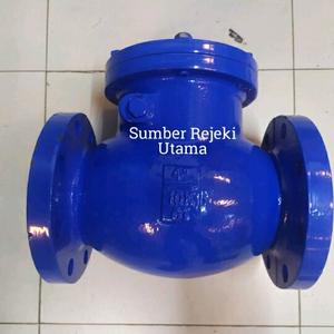Jual Swing Check Valve Cast iron Flange Jis10k 3"inch / DN 80 Best ...