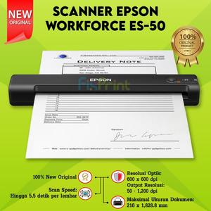 Jual Scanner Epson WorkForce ES-50 ES50 Portable Sheetfed Scanner ...