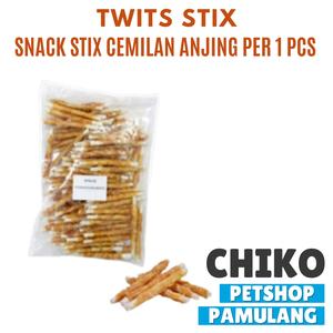Jual Twist Stick Snack Tulang Anjing Cemilan Stick Anjing 8gr 1 Pcs ...